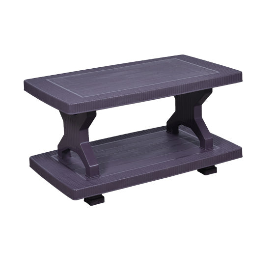 Boss BP-334 Vista Rattan Pure Plastic Double Shelf Table (Small ...