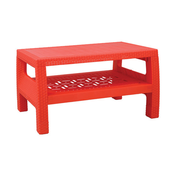 Boss BP-370 Newly Designed Pure Plastic 2 Shelf Table – BossPakistan
