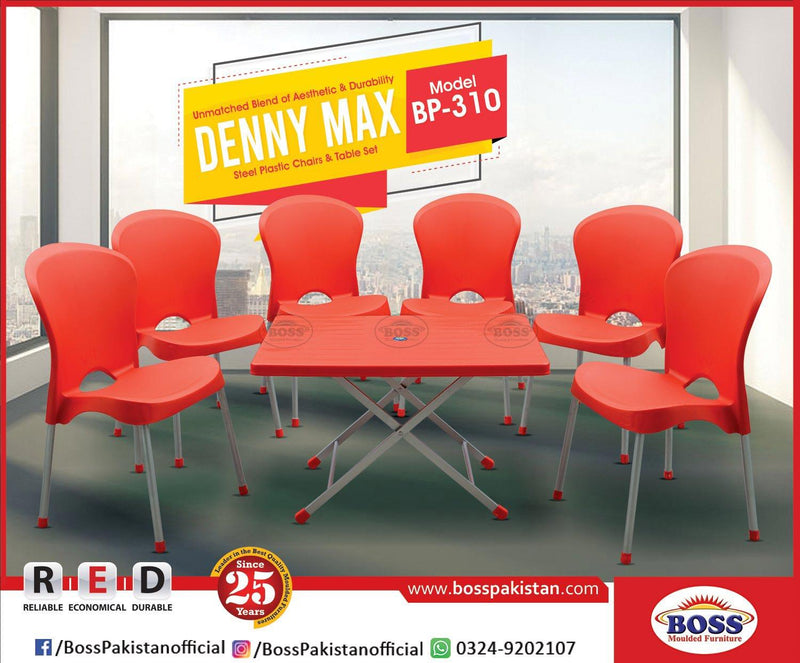 Denny Max Table Set with BP-214 Table – BossPakistan