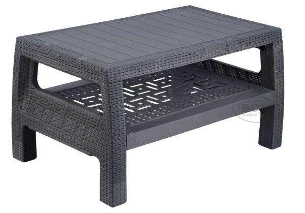 Boss BP-370 Newly Designed Pure Plastic 2 Shelf Table – BossPakistan