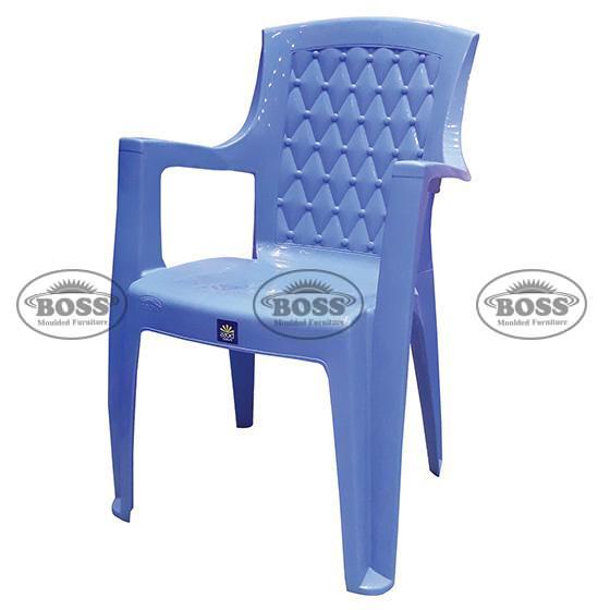 Boss BP-619 Full Plastic High Back Chair – BossPakistan